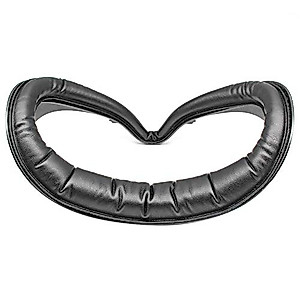 CALIDAKA VR Facial Interface Bracket & PU Leather Foam Face Pad Replacement & Anti-Leakage Nose Pad & Protective Lens Cover Comfort Replacement Parts for Oculus Quest 2 Headset