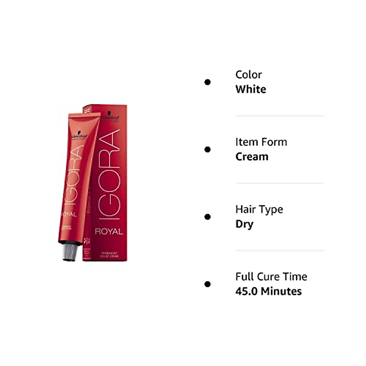 Schwarzkopf Igora Royal 6-1 Dark Blonde Cendre Permanent Hair Color 2.1 fl. oz. (60 g)