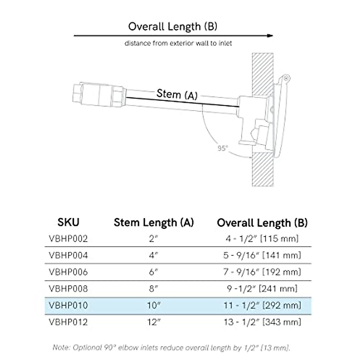 Aquor House Hydrant V2+ Frost Free Outdoor Garden Faucet with Quick Connect and Anti-Siphon, 10 inch, Slate Gray Polymer