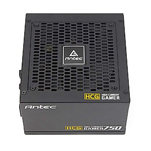 Antec HCG750 Gold Power Supply 750 Watts 80 PLUS Gold PSU with Full Modular, 120mm FDB Fan, Japanese Capacitors, ATX12V 2.4, 10 Years Support