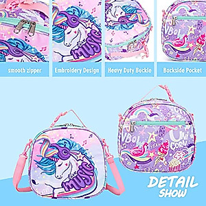 Lunch Box for Boys, Girls, Kids Insulated Lunch Bag, Perfect for Preschool, Kindergarten, Elenemtary, Cute, BPA Free, Food Safe