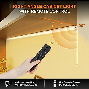 MEKKLEON Under Cabinet Lights Remote Control,2 Pack Magnetic Dimmable Closet Lights,USB Rechargeable Wireless LED Shop Light,Ceiling and Under Counter Lights for Kitchen (White, 20CM)