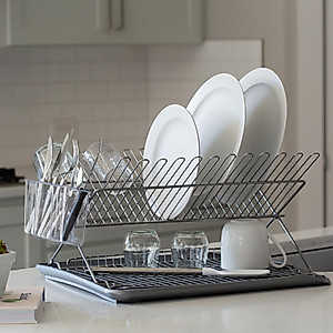 Better Houseware 1480.5 Dish Drain Board, standard, Metallic Silver