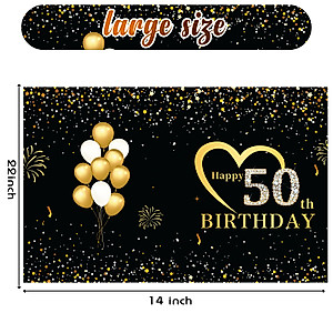 Jumbo 30th Birthday Card with Envelope, Giant Birthday Party Greeting Card, Extra Large Guest Book Message Greeting Cards,Big Birthday Gifts Card for Women Men,Happy Birthday Party Decorations