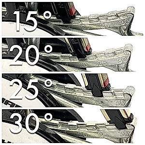 Warthog V-Sharp A4 Professional Knife Sharpener, Ideal for Cooks, Fishermen, Hunters, 325 Grit Diamond Rods with Adjustable Angles, Metal Frame Construction, Red