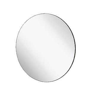 Marketing Holders Acrylic Mirror Round Circle 10" Inch Round Flat for DIY Craft Projects Safer Than Glass Light Weight Plastic Blind Spot Mirror Center Piece for Weddings and Events