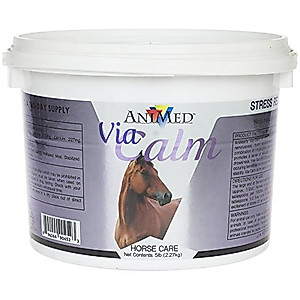 AniMed Via-Calm 5 LB Nerve Stress Relief Supplement for Horses Emotional Balance