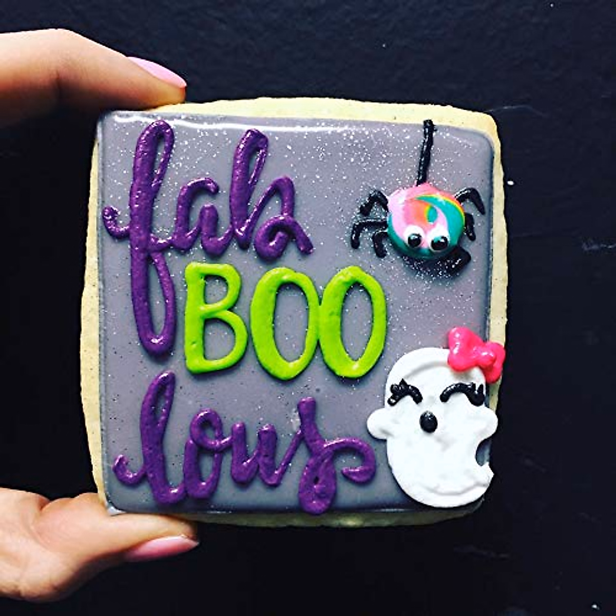 Antallcky Square Cookie Cutter Set-5 piece-2",2.5", 3", 3.5",4"Square Stainless Steel Biscuit Molds Fondant Cookie Cutter Set Pastry Mold-1 Inch Depth…