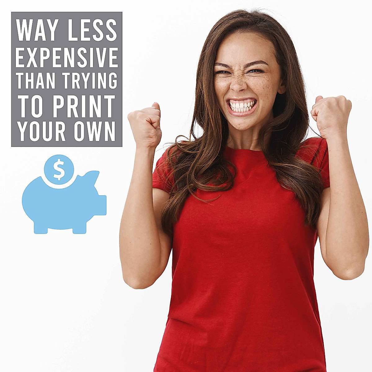 Hadley Designs Blue Elephant Baby Shower Games for Boys - 2 Games Double Sided, 25 Word Scramble for Baby Shower Ideas, 25 True Or False Baby Shower Game, Fun Baby Shower Games, Party Supplies