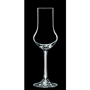 Nachtmann Vivendi Spirit Glass, Set of 4, Stemmed Wine Glasses for Tequila, Dessert Wine, Fruit Brandy, Grappa and Cocktail Spirits Glasses, 3.8 Ounce, Dishwasher Safe
