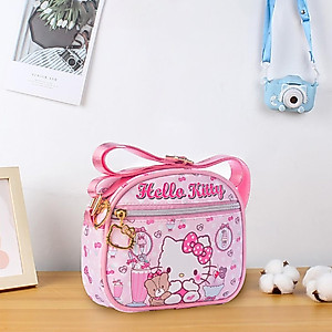 Cute Small Crossbody Purse | Mini Soft PU Leather Messenger Shoulder Bag | Lovely Gift for Her | A-g-e-s 3-6