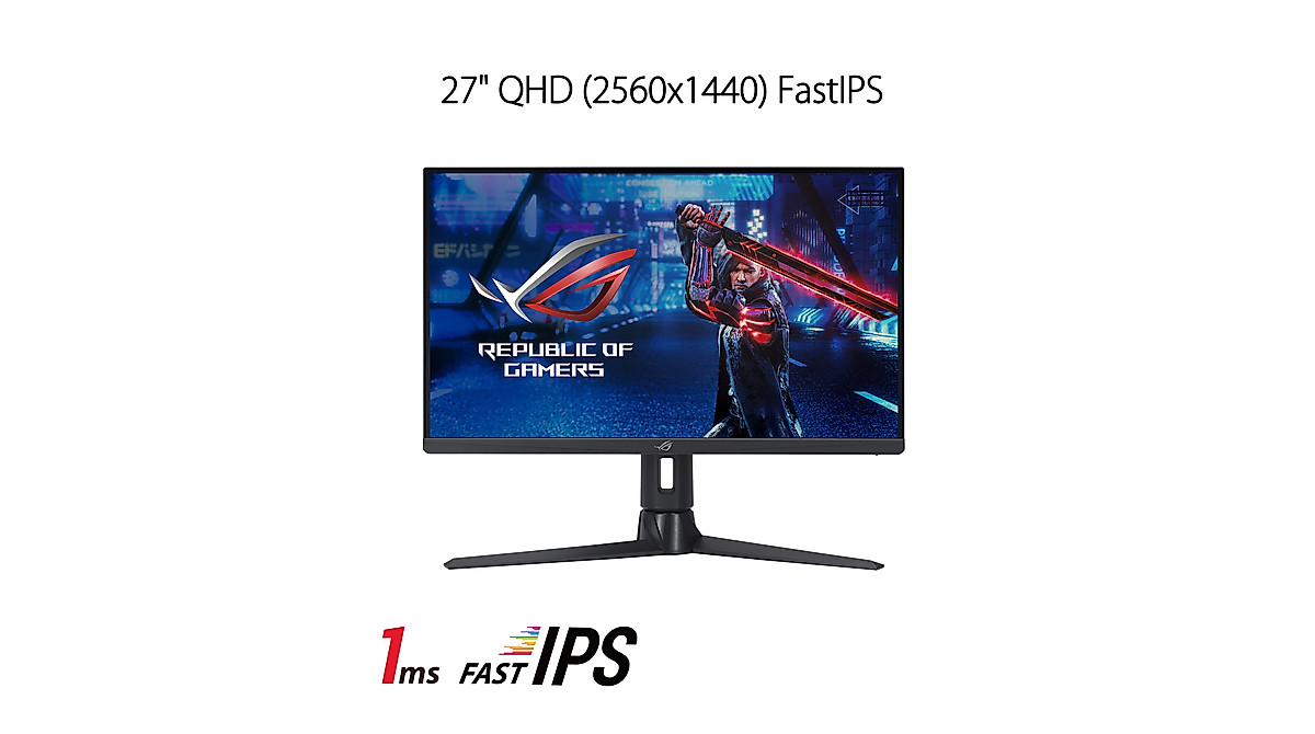 ASUS ROG Strix 27” 1440P Gaming Monitor - 300Hz, 1ms, G-SYNC Compatible
