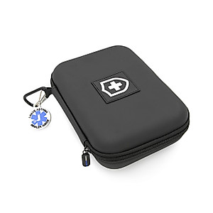 Casematix 8 Inch Insulated Asthma Inhaler Medicine Travel Bag Case Compatible with Inhaler Spacer, Masks and More, Includes Case Only