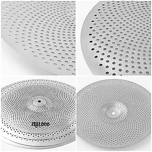 Musoo Low Volume Cymbal 60%-70% 14/16/18/20”Quiet Cymbals Set of 5 pcs for Practice