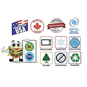 Snap Pak Plastic Food Storage, Meal Prep, Take-Out Delivery Container Rectangular, 25 Count (Pack of 1), Black Base/Clear Lid