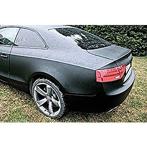 Matte Deep Black 3ft x 5ft Car Wrap Vinyl Roll with Air Release 3MIL-VViViD8