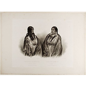 Woman of the Snake-Tribe. Woman of the Cree- Tribe.