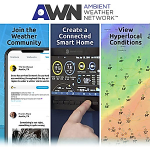 Ambient Weather WS-5000 Ultrasonic Smart Weather Station