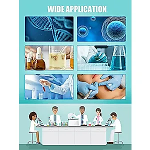 Mxmoonant 15mlX6 Centrifuge Machine Desktop Lab Centrifuge, 0-3200 RPM Electric Benchtop Centrifuges, for Laboratory School Plasma Practice 80-1 (110V US Plug)