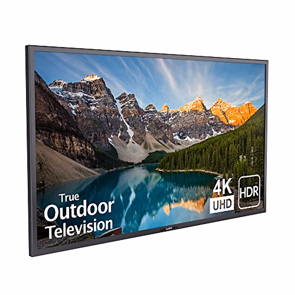 SunBrite Veranda 2 Series 55-inch Full Shade Outdoor TV | 4K Ultra HD HDR LED Weatherproof Television - Direct Lit LED Screen with All-Weather Remote (SB-V-55-4KHDR-BL)