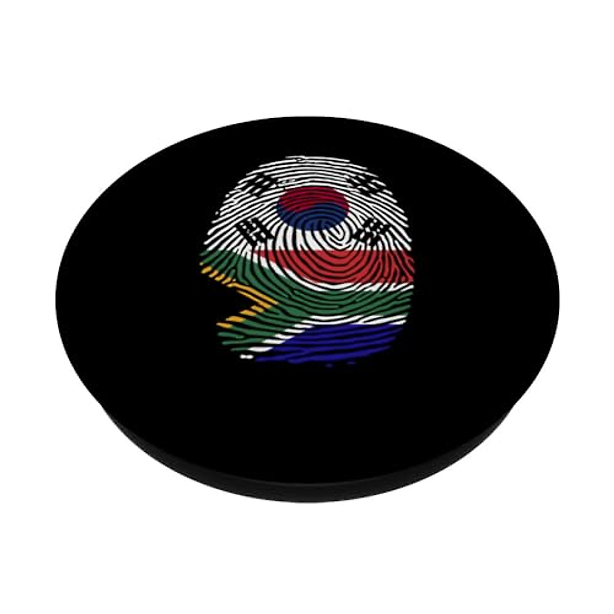 Africa South Korea Fingerprint South Korean South African PopSockets Standard PopGrip