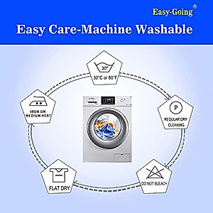 Easy-Going 100% Waterproof Dog Bed Cover Reversible Leak Proof Couch Cover Washable Sofa Cover Furniture Protector Blanket for Pets Kids Children Dog Cat (82x86 Inch, Light Gray/Ivory)