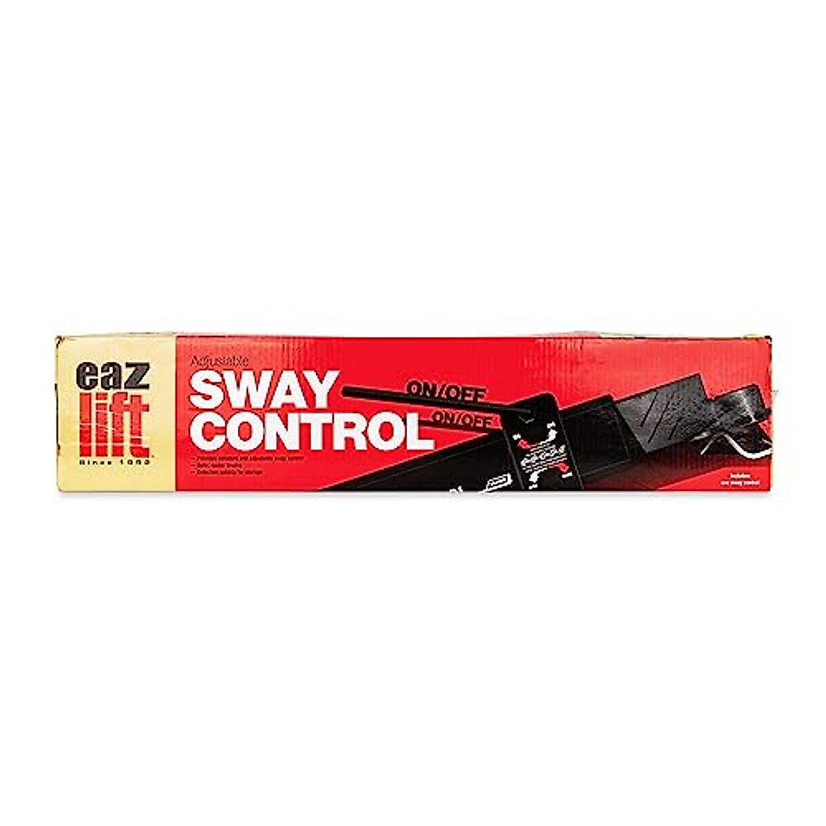 Camco Eaz-Lift Camper/RV Adjustable Sway Control | Features On/Off Control & Double Friction Pads Provide Constant Sway Reduction | Attaches & Detaches Quickly for RV Storage and Organization (48380)