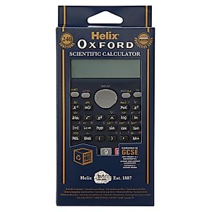 Helix RC2072 Oxford Scientific Calculator,Black,22 x 14 x 2.2 cm