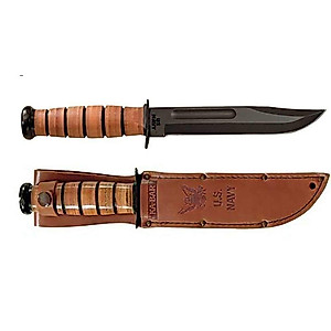 Full-size Brown Leather USN Sheath