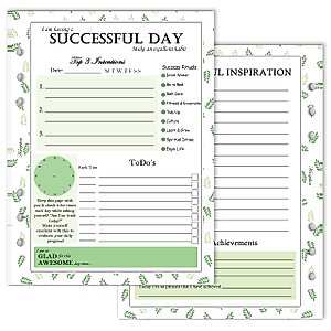 Harphia 2023-2024 A5 Daily Planner Refills Paper, 8.26'x5.5'' Undated Budget Planner Insert Refillable180 pages 6-Rings Journal Paper Refill, Daily Loose-leaf Journal Budget Paper, Double-sided