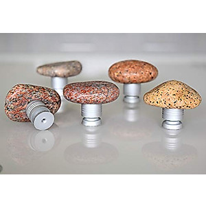 10 Pcs Stone Cabinet knobs and pulls. Kitchen Cabinet pull handle. Door handle. Stone Cabinet Knobs. Furniture knobs. Drawer Pull. Stone furniture
