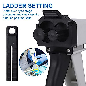 LVCHEN Dental Impression Mixing Dispenser Dispensing Gun Ratio 50ml Universal 1:1(1:2)