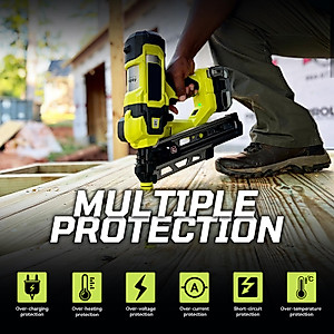 Masione 2Pack 7.0Ah P108 Lithium Replacement for Ryobi 18v Battery Compatible with Ryobi P102 P103 P104 P105 P107 P108 P109 Cordless Power Tools