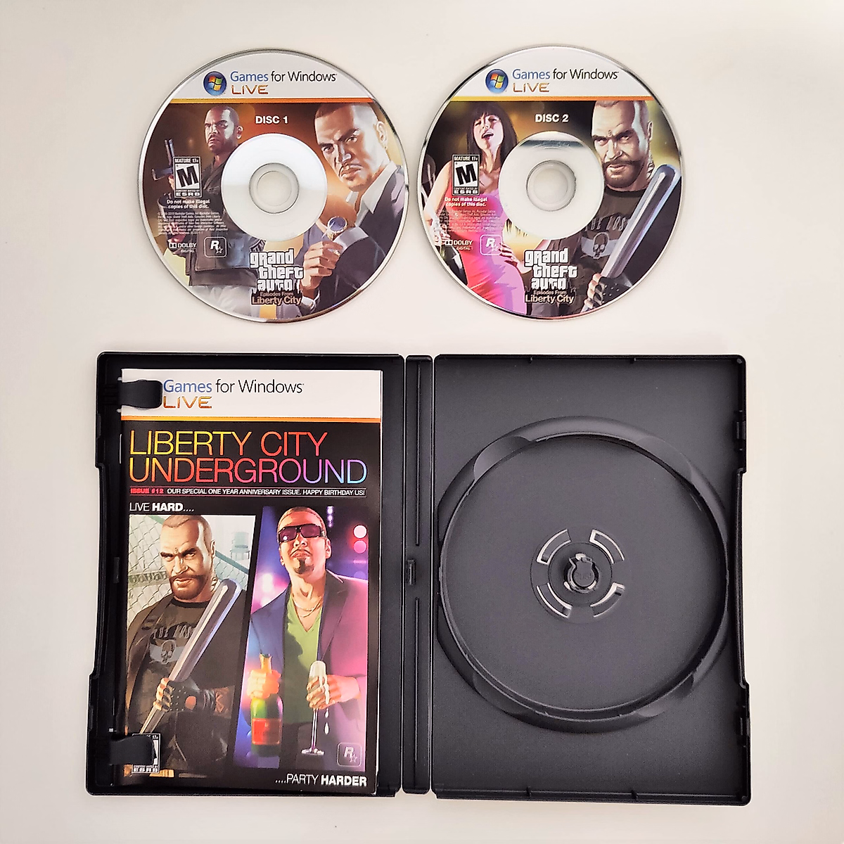 Pccd grand theft auto the complete edition (iv + episodes from liberty city) (eu)
