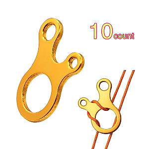 onewind Aluminum Alloy Guyline Cord Adjuster Tent Tensioners Rope Adjuster for Tent Hiking Camping 10Pack