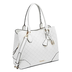 Nine West Brooklyn Jet Set Carryall, Optic White