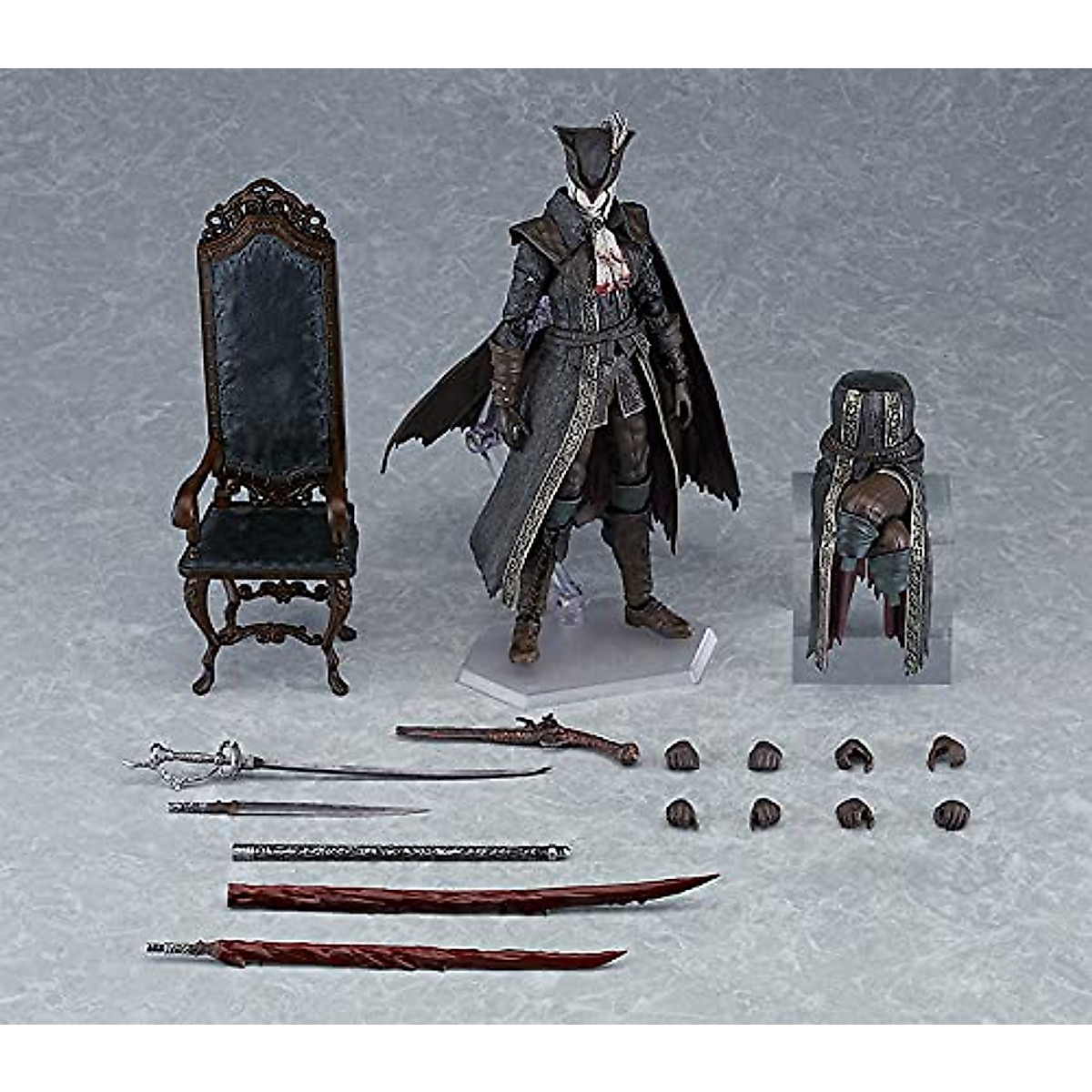 Max Factory Bloodborne: The Old Hunters: Lady Maria of The Astral Clocktower Deluxe Figma Action Figure,Multicolor