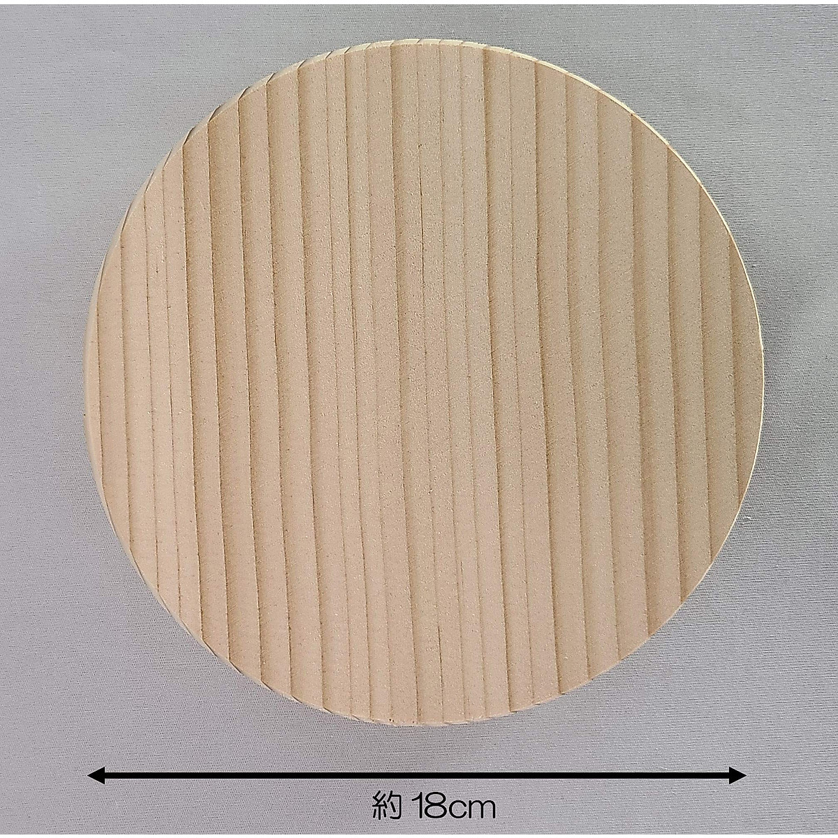 Umezawa 201188 Drop Lid, Diameter 7.1 inches (18 cm), Made in Japan, Natural