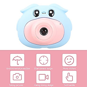 Mobestech Kids Digital Camera Kids Action Camera 2 inch Screen Video Recorder Children Digital Camera Kids Photography Camera Children Digital Camera Kids Sports Toys Girl Toddler Toys