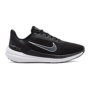 Nike Women's Air Winflo 9 Running Shoes, Black/White-Dk Smokey Grey, 7.5 M US