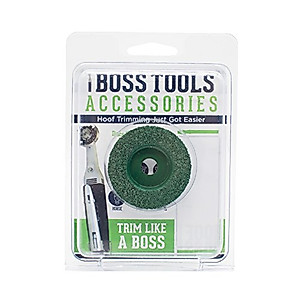 Hoof Boss Green V Groove Corrective 2" Disc