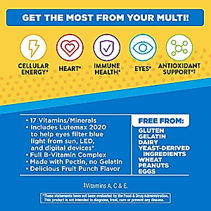 Nature’s Way Alive! Teen Gummy Multivitamin for Him, Fruit Punch Flavored