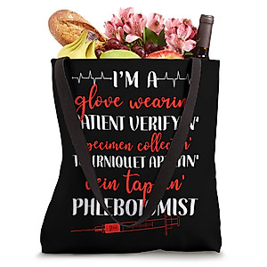 Phlebotomist Tech Technician Tote Bag