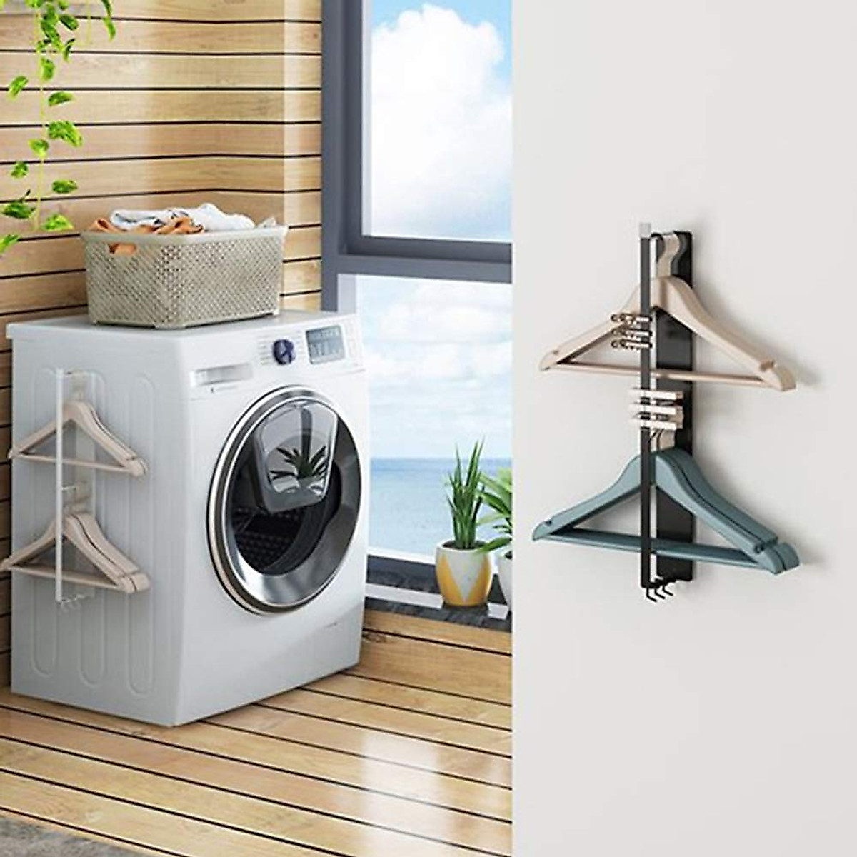 Washing Machine Side Rack Magnet Bathroom Hanger Finishing Rack Balcony Hook Magnetic Storage Rack Fridge Side Towel Holder