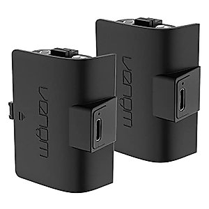 Venom Xbox Controller Rechargeable Battery Twin Pack - Black (Xbox Series X, Xbox Series S)