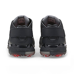 Puma Men's Proadapt Delta Mid Golf Shoe, Black-Quiet Shade, 11