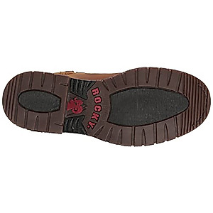 Rocky Men's FQ0001108 Western Boot, Trail Brown, 11.5 W US