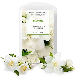 LA BELLEFÉE Wax Melts Wax Cubes, Natural Soy Wax Cubes Candle Melts, Scented Wax Melts for Wax Warmer Valentines Day Gifts Decor, Floral of Rose, Lavender, Jasmine, Cherry for Spa Relaxing, Bath, Yoga