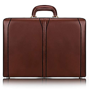 McKlein Turner, Leather 4.5" Expandable Laptop/Computer & Tablet Business Briefcase Attaché Bag, Men Women Laptop Briefcase, Laptop Compartment Bag, Tablet Pocket Bag, Business Bags, Travel Cases