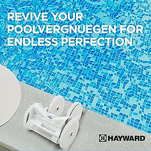 Hayward PVGXH808KIT Poolvergnuegen Lower Body Conversion Rebuild Kit Next Generation Pool Cleaner with 4 Wheel Suction and Included Throats, White
